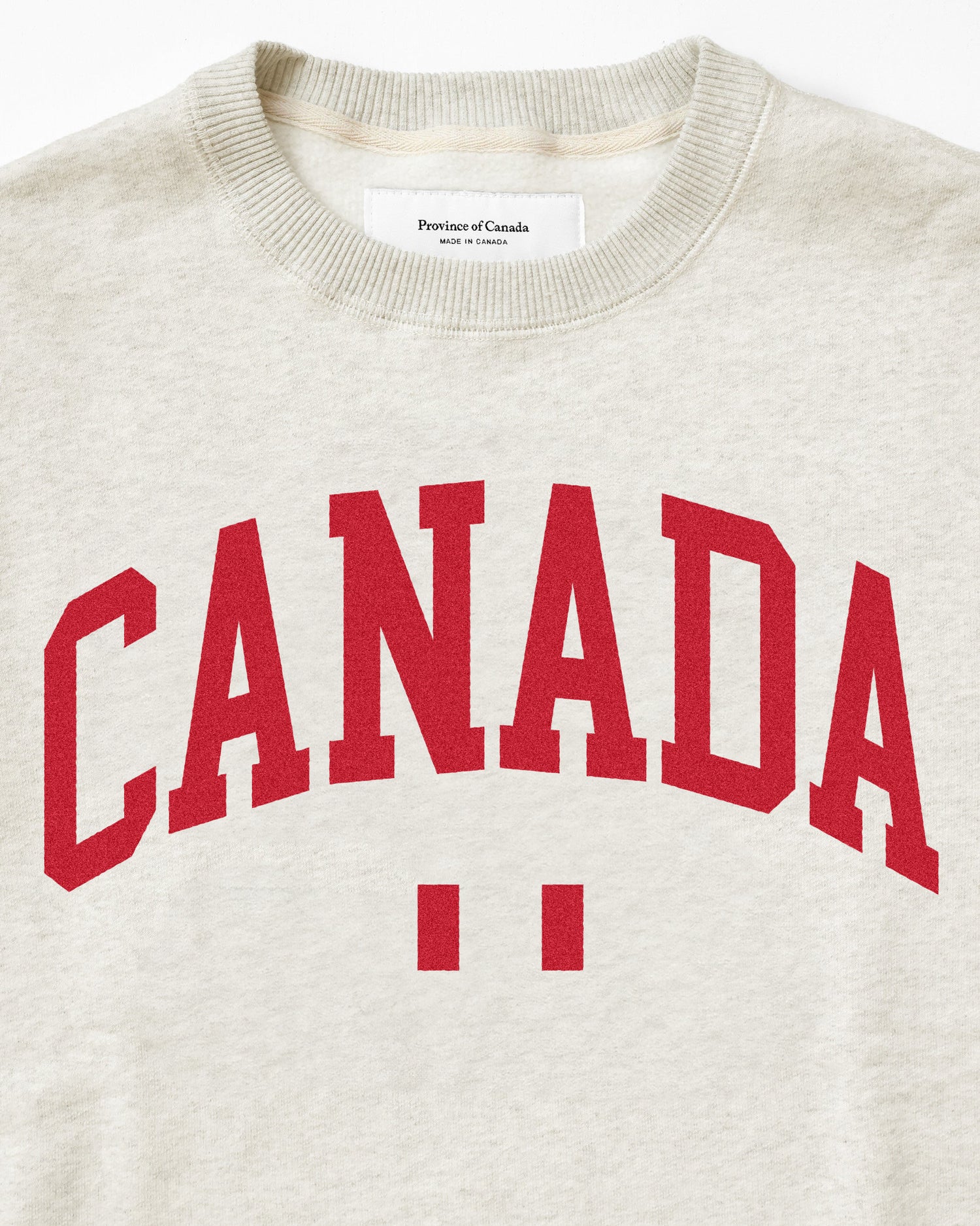 Canada Fleece Sweatshirt Eggshell - Unisex – Province of Canada