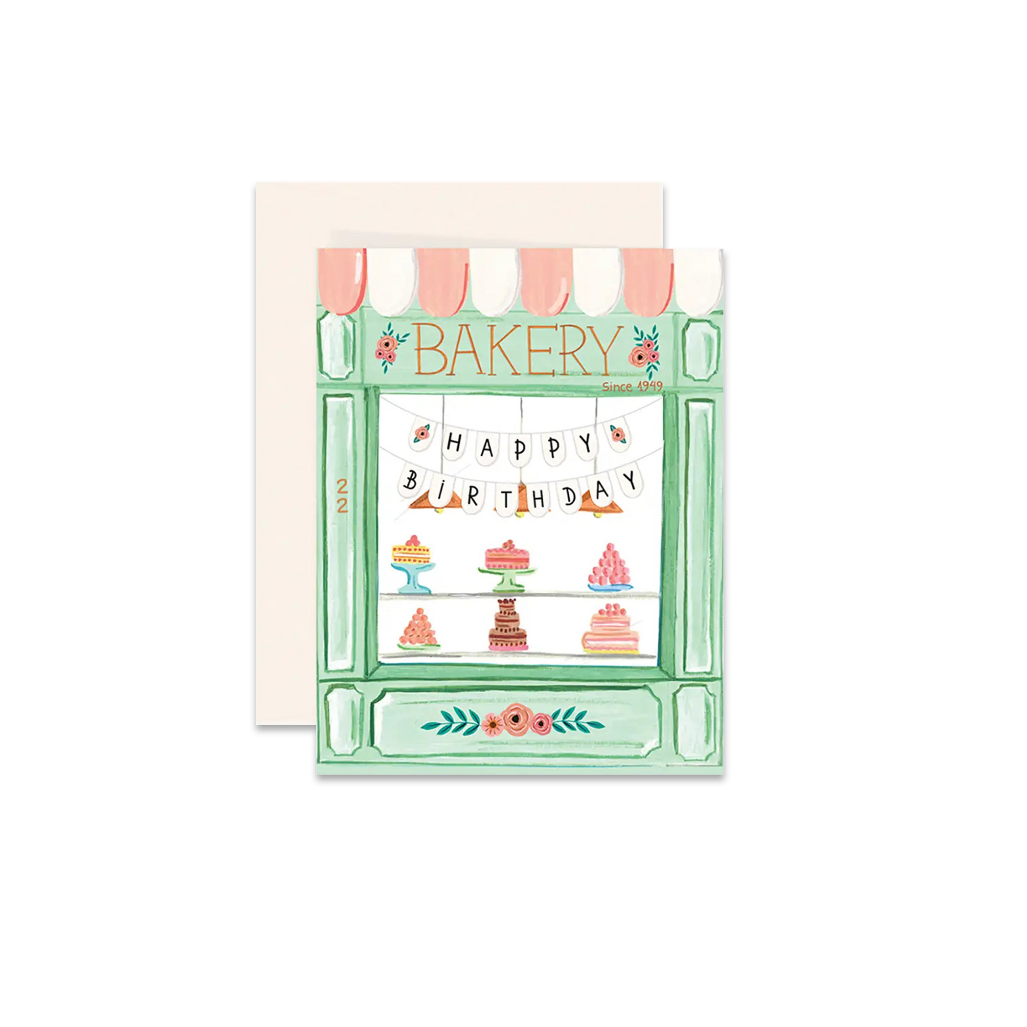 Happy Birthday Bakery Greeting Card – Province of Canada