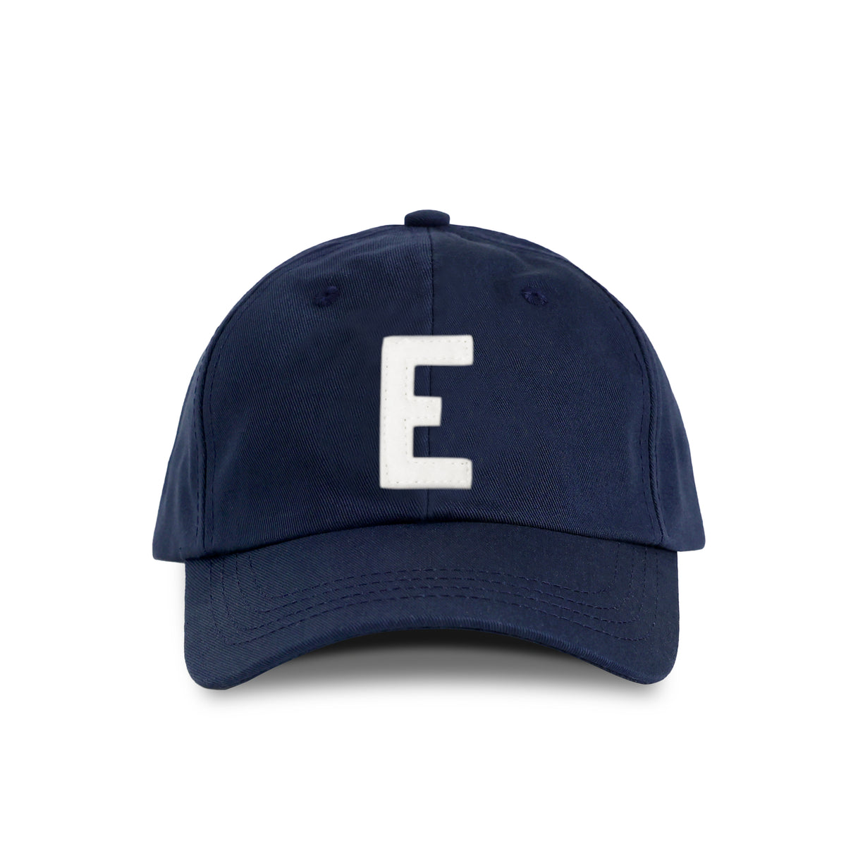 Letter E Baseball Hat Navy – Province of Canada
