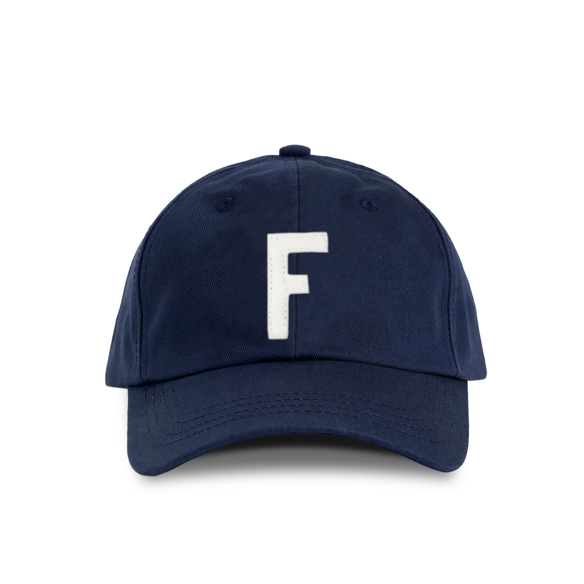 Letter F Baseball Hat Navy – Province of Canada