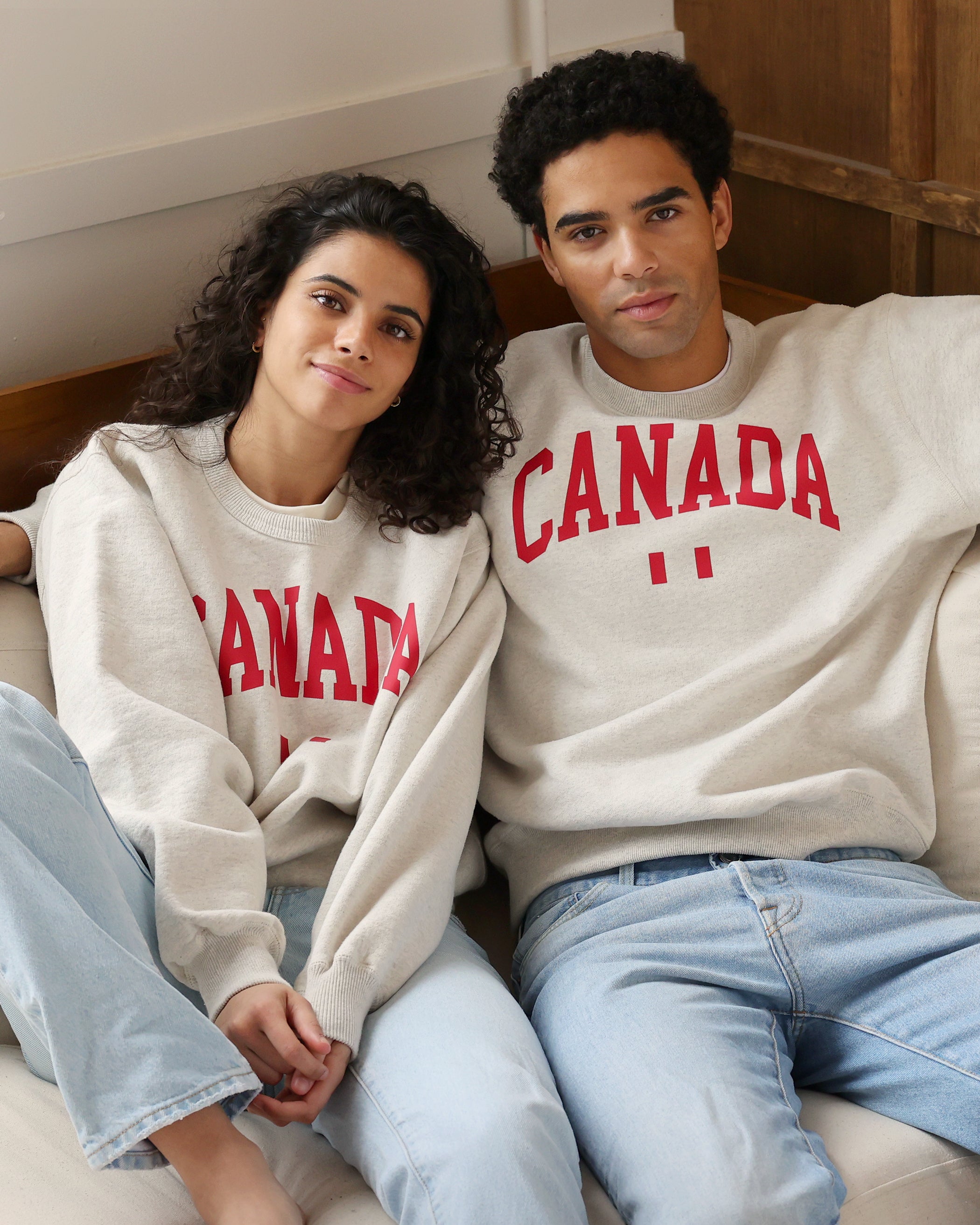 Canada Fleece Sweatshirt Eggshell - Unisex – Province of Canada
