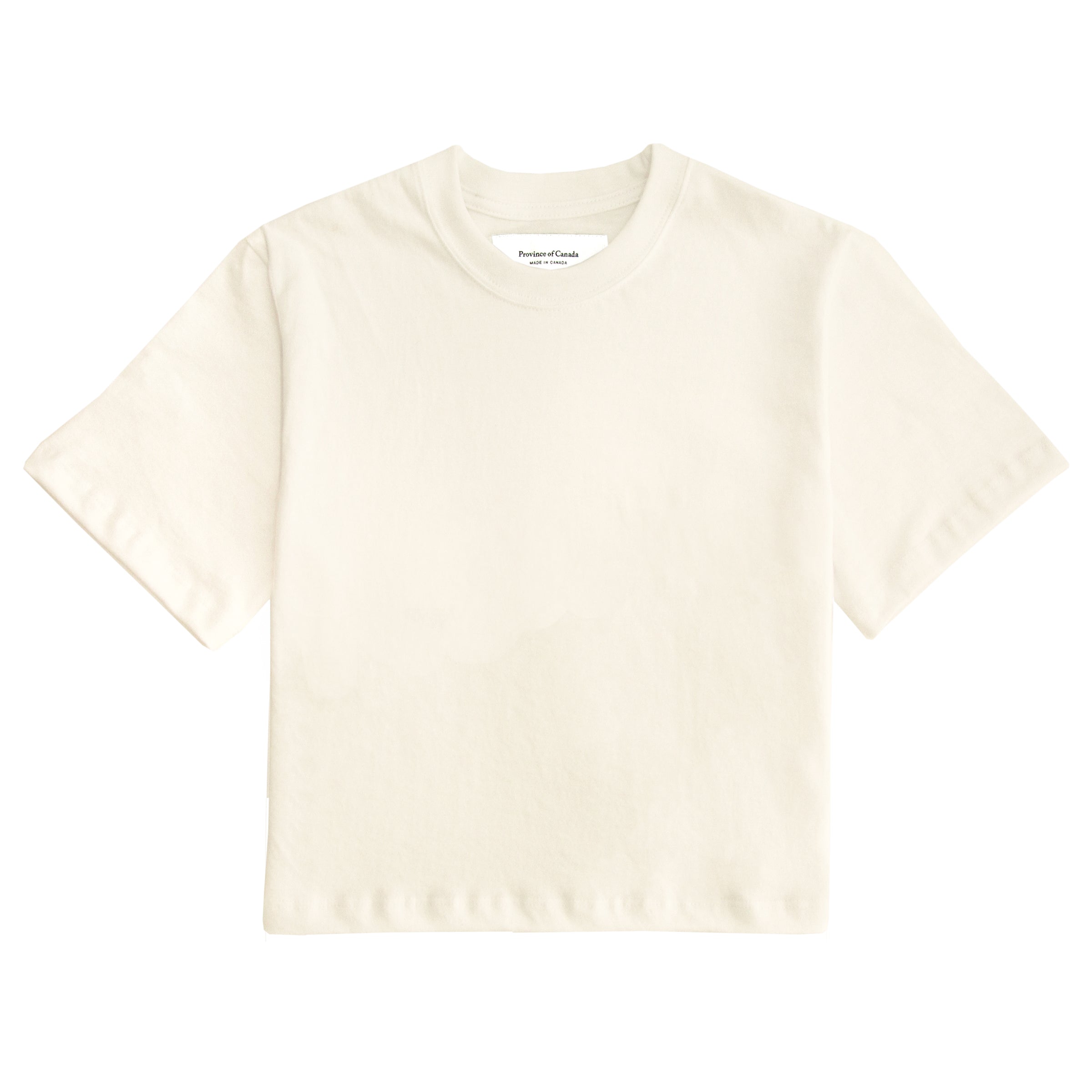 Monday Crop Top Natural - Made in Canada - Province of Canada